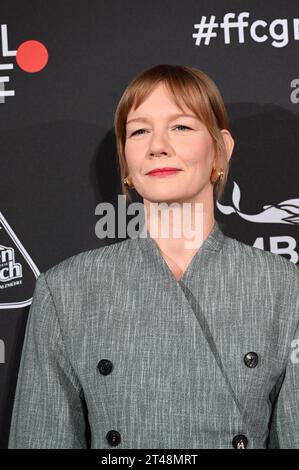 Schauspielerin Sandra Hueller, Regisseurin Justine Triet kommt zu der ...