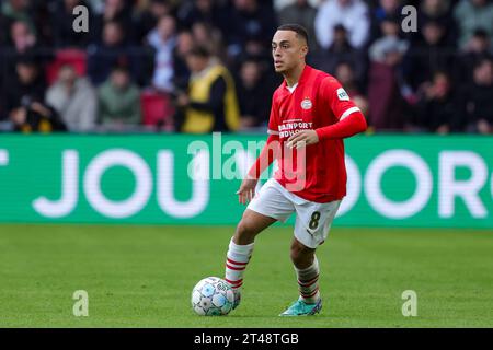 Sergino Dest (Ajax) controls for the ball during the 1st match of the ...