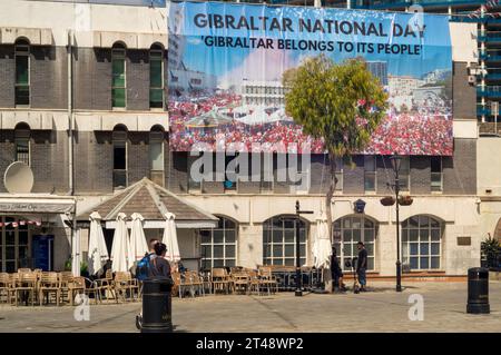 Gibraltar National Day on 10th September Stock Photo - Alamy