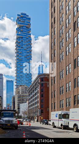 Manhattan’s controversial 56 Leonard Street in Tribeca, aka Jenga ...