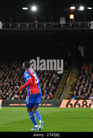 LONDON, ENGLAND - OCTOBER 27: Tyrick Mitchell of Crystal Palace during ...