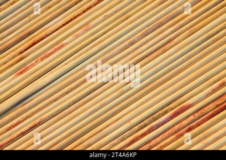 sorghum straw split together, closeup of photo Stock Photo - Alamy
