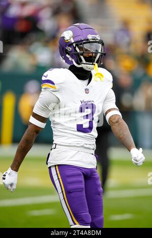 Minnesota Vikings wide receiver Jordan Addison (3) catches a pass over ...