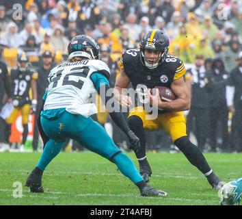 Jacksonville Jaguars safety Andrew Wingard (42) runs onto the field to ...