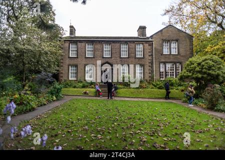 Haworth, October 25th 2023: The Brontë Parsonage Museum Stock Photo - Alamy