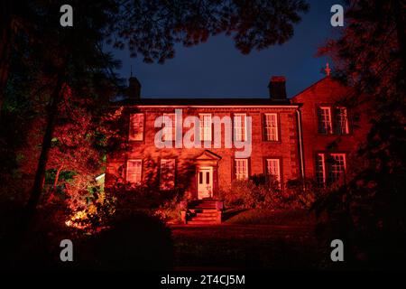 Haworth, October 25th 2023: The Brontë Parsonage Museum Stock Photo - Alamy