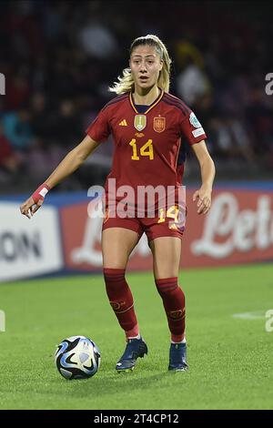 Laia Aleixandri (Spain) in action during a Women's Nations League match ...