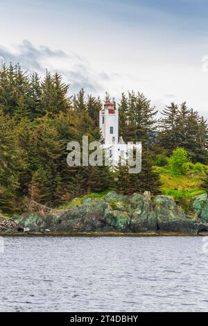 Sentinel Island Lighthouse, established in 1935 (station established ...