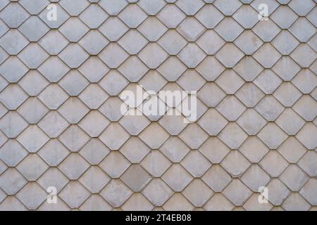 Gray texture of lamellar tiles on the roof. Texture and backgrounds ...