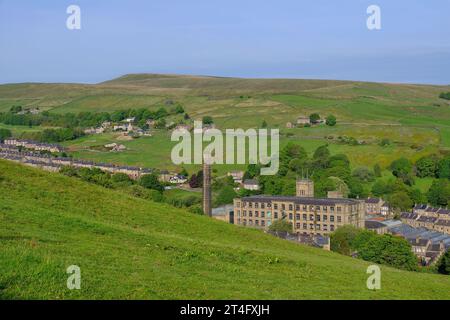 Bank Bottom Mill Marsden West Yorkshire Stock Photo - Alamy