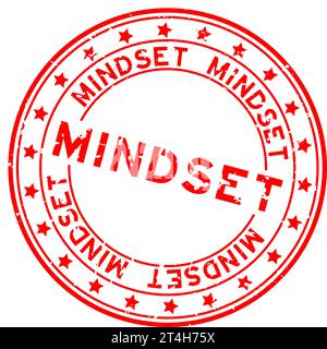 mindset red round stamp Stock Vector Image & Art - Alamy
