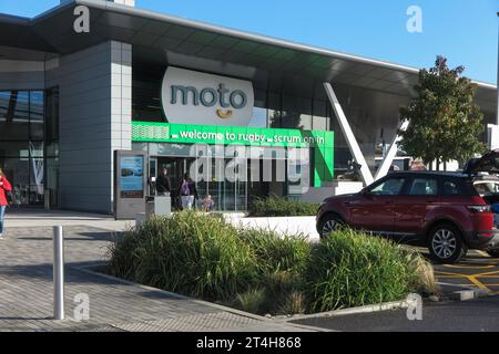 The newest Moto services, off Junction 1 of the M6 Stock Photo - Alamy