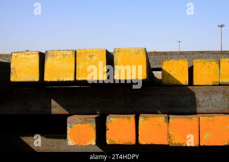 Steel ingot cross section features, closeup of photo Stock Photo - Alamy