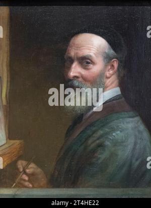 Self-portrait of Charles West Cope, an English artist known for his ...