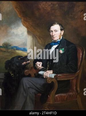 Sir Daniel Gooch by Sir Francis Grant Stock Photo - Alamy