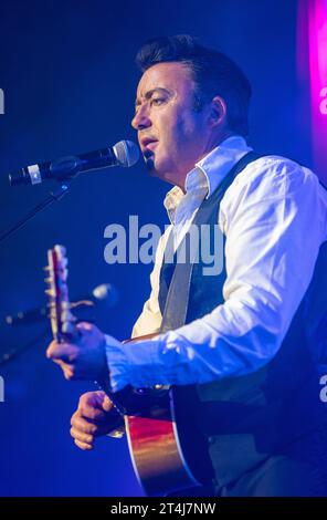 Clive John As Johnny Cash Stock Photo - Alamy