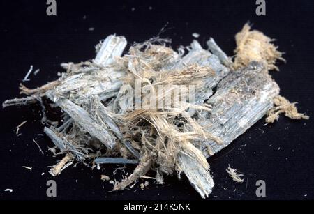 Asbestos is a group of fibrous silicates with industrial interest ...