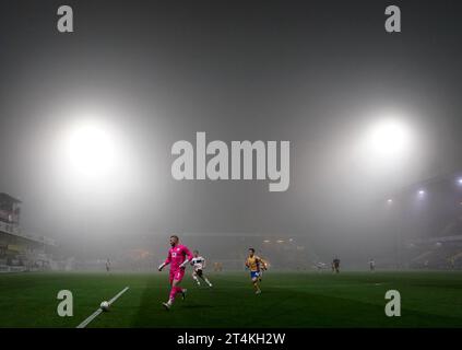 Port Vale goalkeeper Connor Ripley during the Carabao Cup quarter final ...