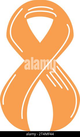 attention deficit hyperactivity disorder ribbon illustration Stock ...