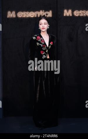 Russian actress Narana Erdyneeva attends the VOGUE activity in Shanghai ...