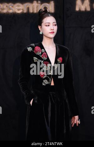 Russian actress Narana Erdyneeva attends the VOGUE activity in Shanghai ...