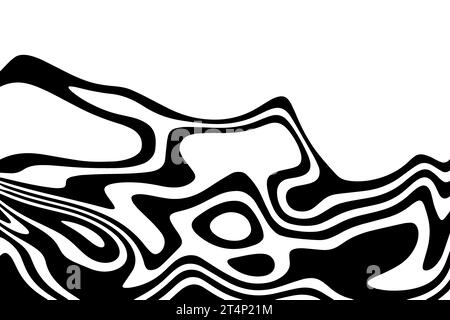 Amazing smooth lines effect on grey - white and pink - white vector ...