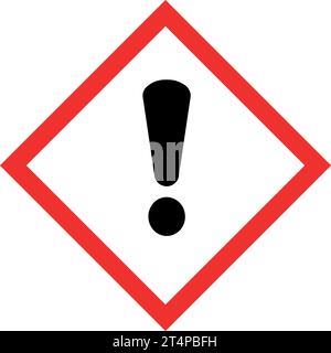 Standard Pictogam of Harmful Symbol, Warning sign of Globally ...