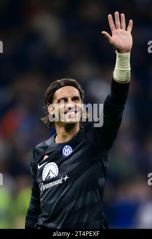 Yann Sommer of FC Internazionale celebrates during Serie A 2024/25 ...