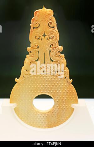 Chinese ancient jade carving handicraft Stock Photo - Alamy