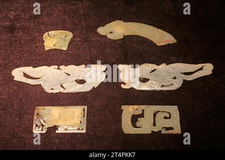Chinese ancient jade crafts Stock Photo - Alamy