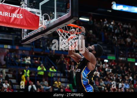 Josh Nebo (EA7 Emporio Armani Olimpia Milano) during Olimpia Milano vs ...