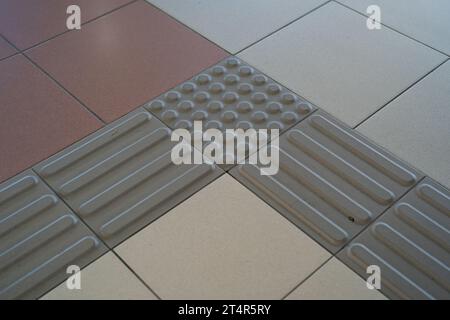braille pavement - stripes tactile paving surface for blind people ...