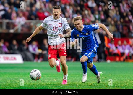Pawel Wszolek of Poland seen during European World Cup Qualifiers 2026 ...