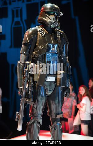 Death Trooper costume used in Rogue One: A Star Wars Story Stock Photo ...