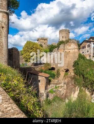 Scenic sight in Nepi, beautiful village in the province of Viterbo ...
