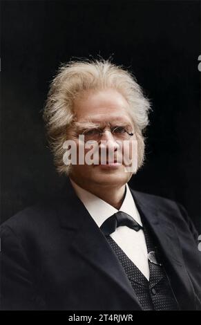 Portrait of Bjørnstjerne Bjørnson, Norwegian writer, poet, and ...