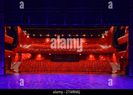 Main auditorium (grote zaal) seen from stage. Theater Zuidplein ...