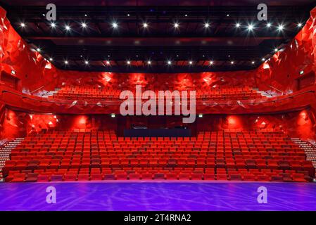Main auditorium (grote zaal) seen from stage. Theater Zuidplein ...