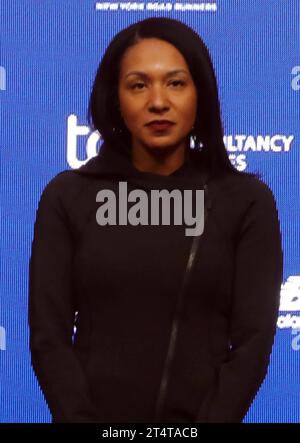 First Deputy Commissioner Tania Kinsella speaks during briefing by ...