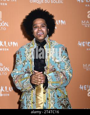 H.E.R. attends Heidi Klum's 22nd annual Halloween party at Marquee on ...