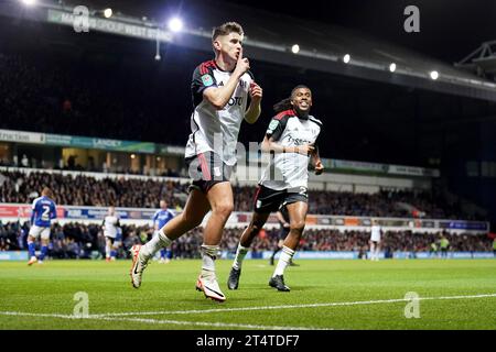Fulham's Tom Cairney during the Carabao Cup second round match at St ...