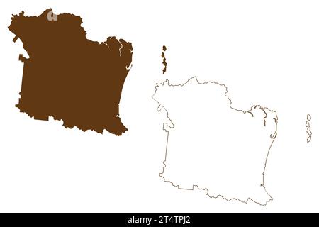 Shire of Hinchinbrook (Commonwealth of Australia, Queensland state) map ...