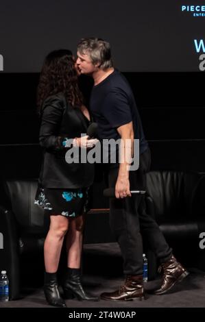 Peter Doherty's wife Katia De Vidas backstage at Victorious Festival ...