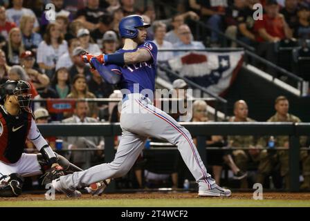 Phoenix, United States. 12th Jan, 2023. Texas Rangers closing pitcher ...