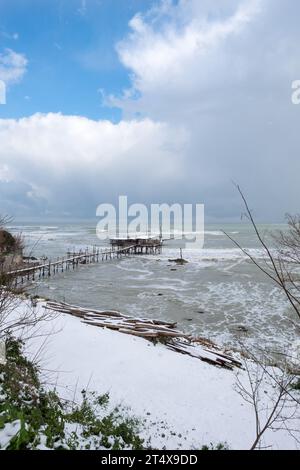 Ortona, Trabocchi Coast, Abruzzo, Italy - Moro River Canadian War ...