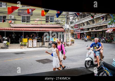 Thailand tourism. Bar girl Pattaya sex worker a teenage with older man ...