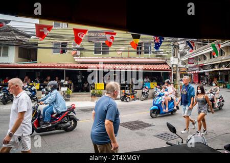 Thailand tourism. Bar girl Pattaya sex worker a teenage with older man ...