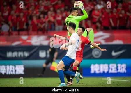 Shanghai Port Football Club 1-1 draw Shandong Taishan Football Club at ...