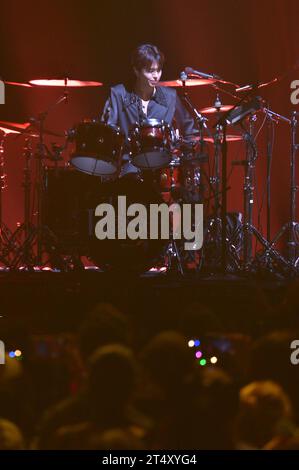 MIAMI , FLORIDA - OCTOBER 31: Lee Ha-joon of Korean indie rock band THE ...