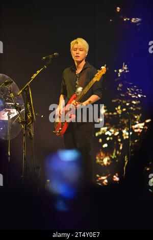MIAMI, FLORIDA - OCTOBER 31: Lee Ha-joon of Korean indie rock band THE ...